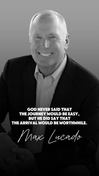Max Lucado Quotes - Inspirational Wisdom for Life #christianquotes # ...