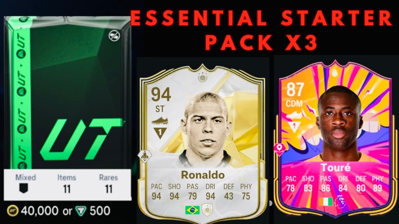 3X Essential Starter Pack Is My Best So Far In FC 25 - YouTube