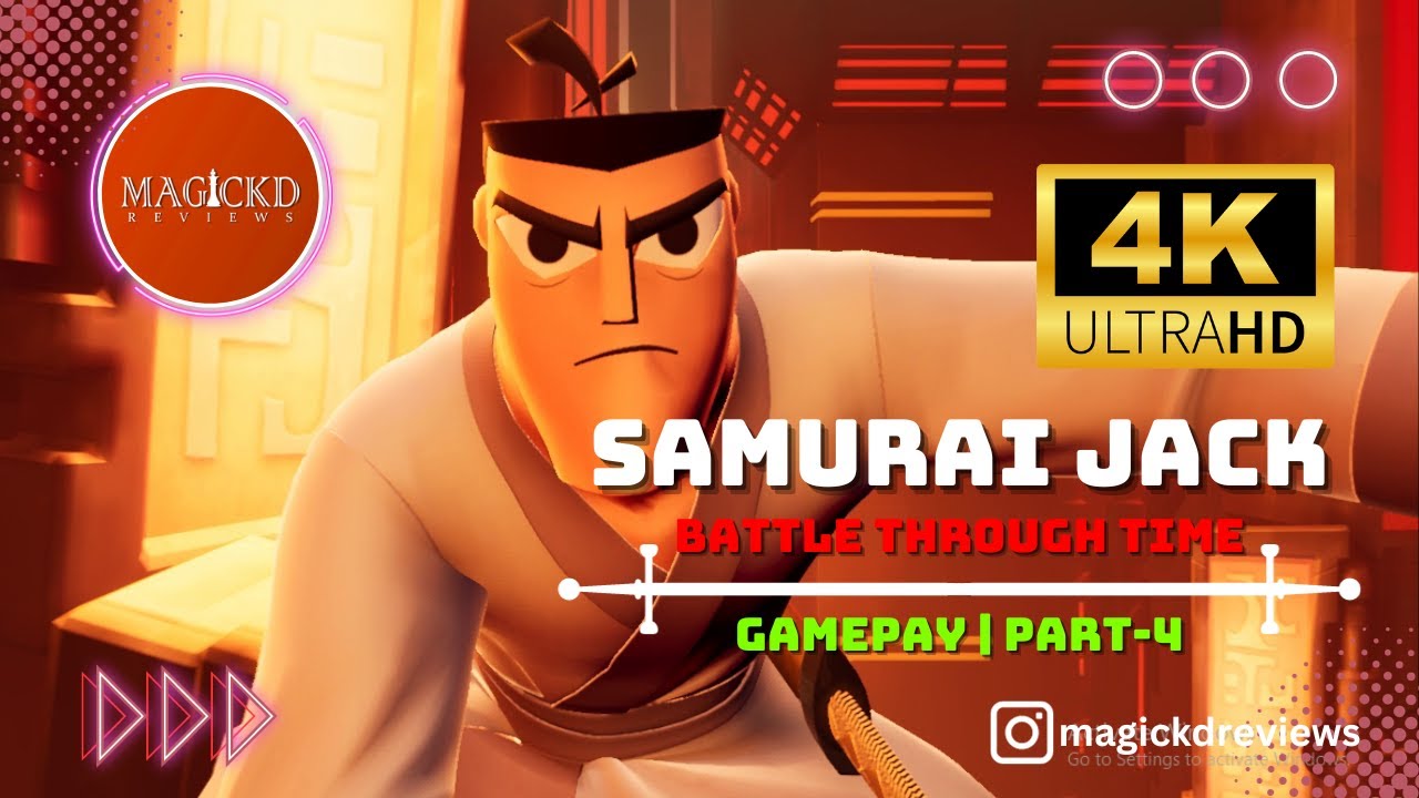 Samurai Jack Battle Through Time 4k Gameplay Part 4 Youtube