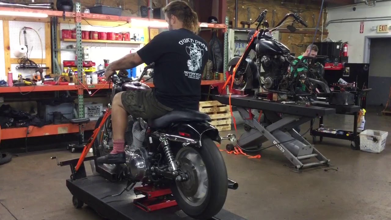 2007 Harley Davidson Sportster Low XL883L (maroon) 2657 Fallen Cycles ...
