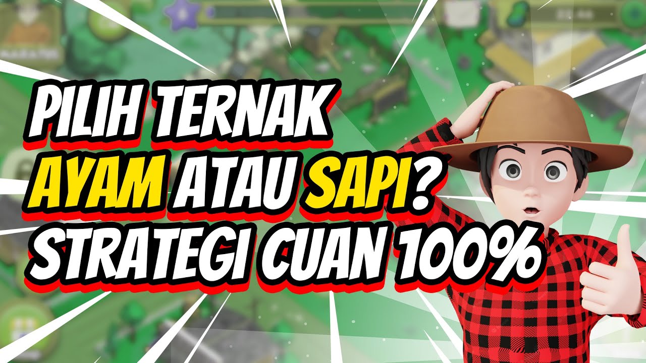 STRATEGY AMPUH CUAN 100% MAIN HARVEST GO!! PILIH TERNAK AYAM ATAU SAPI?? PEMULA WAJIB NONTON ...