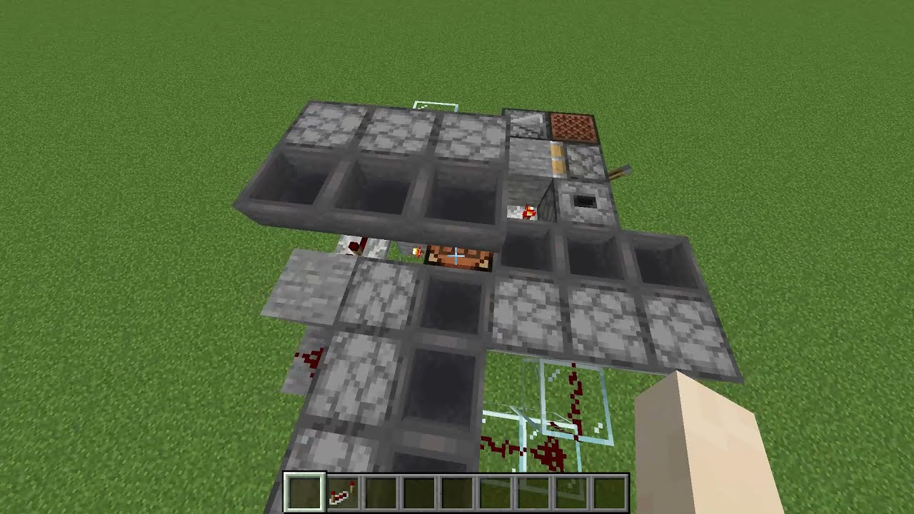 Modded minecraft | Universal auto-crafter at 2x hopper speed - YouTube