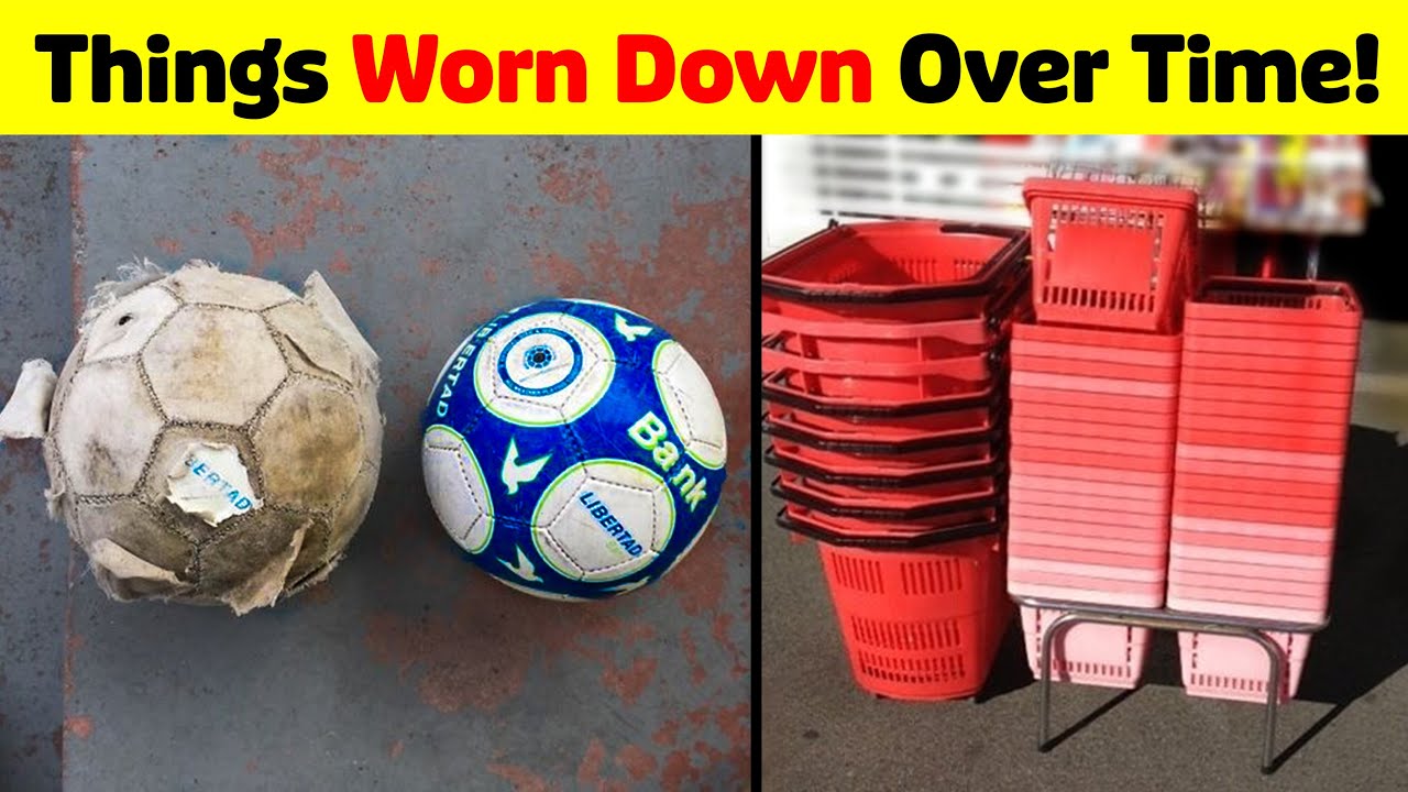 Crazy Photos of Things Worn Down Over Time - YouTube