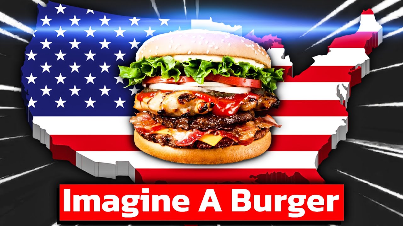 Imagine A Burger meme. Explaining To An American - YouTube
