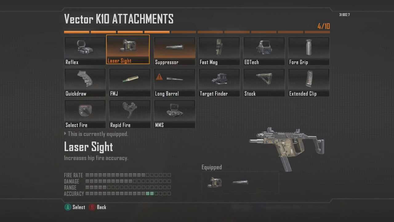 Black Ops 2: BEST SMG CLASS SETUP VECTOR K10 - YouTube