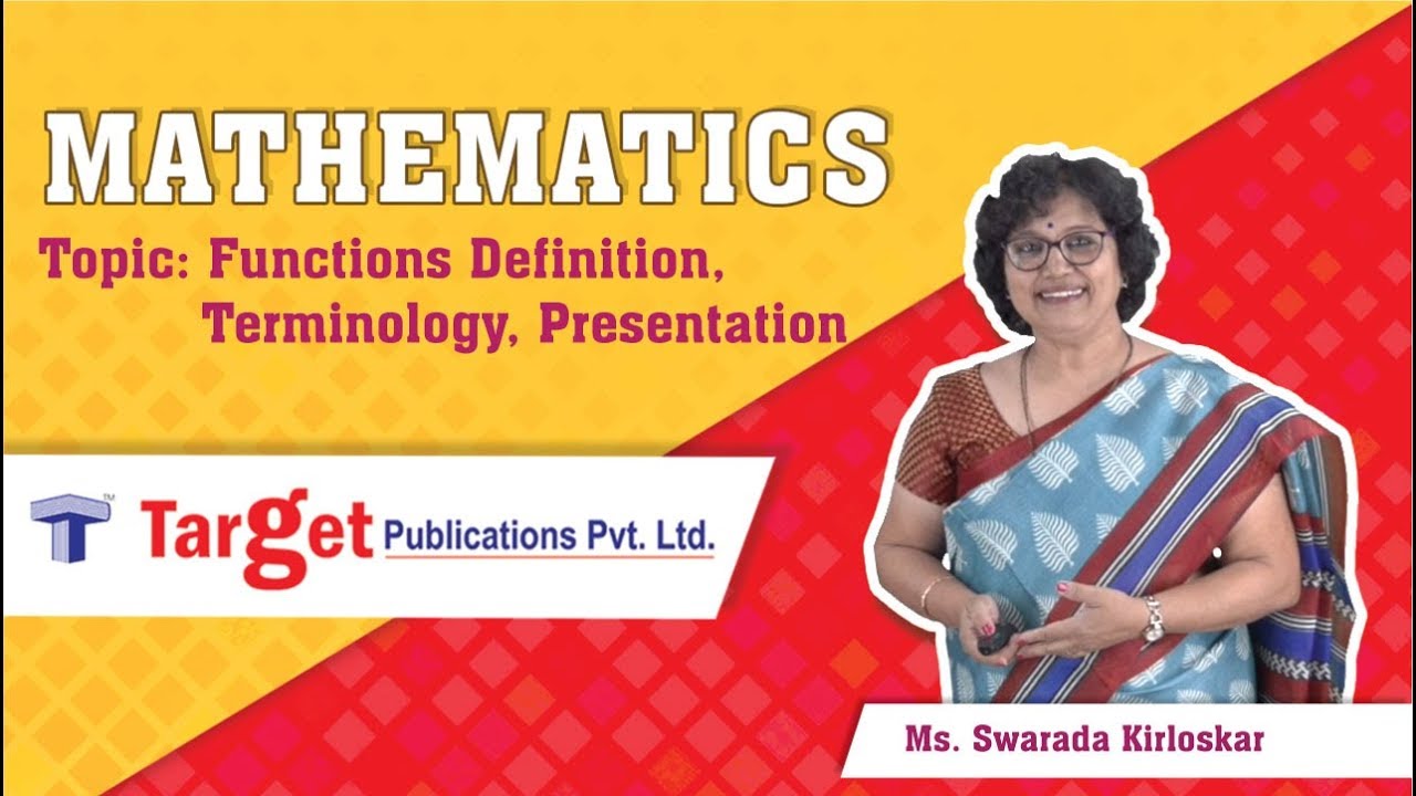 JEE - Mathematics - Functions - Definition, Terminology, Presentation ...