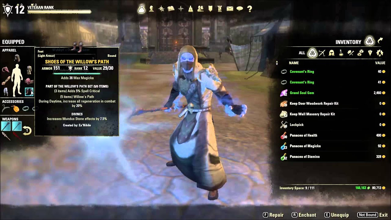 VR12 Stats & Gear sets. Dragon Knight fire mage/healer - YouTube