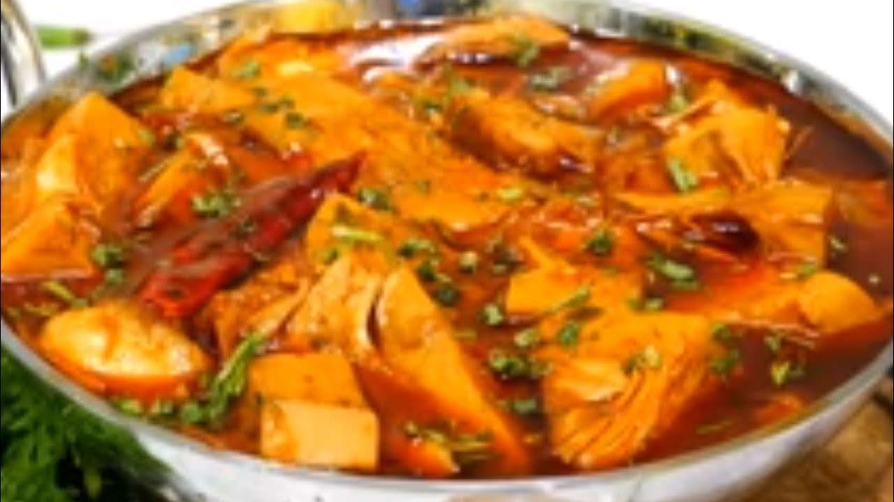 katar ko sabji pakaune sajilo tarika. how to make jackfrui recipe ...