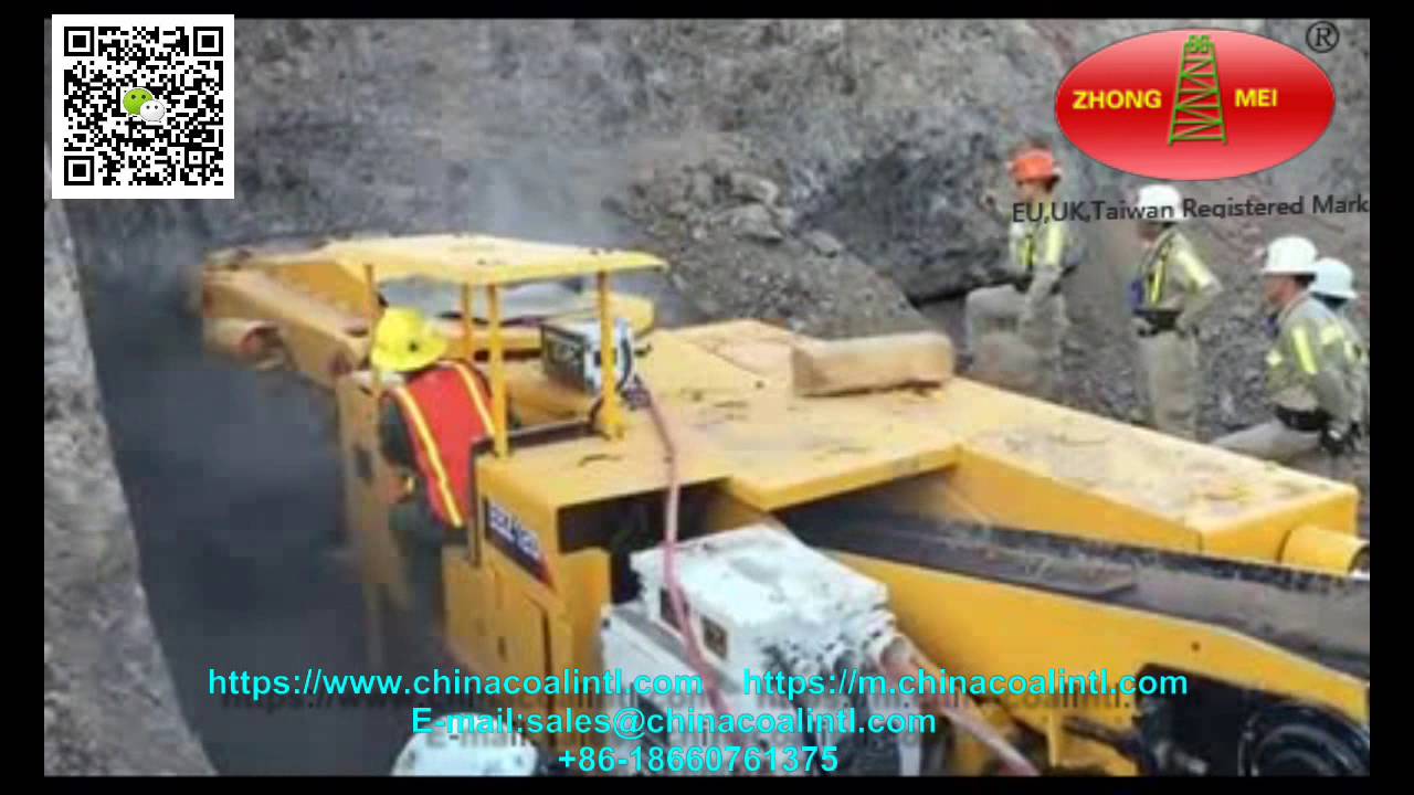 Roadheader/Underground Mining Roadheader - YouTube
