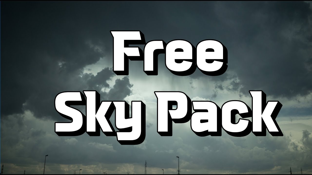 오늘의 쇼핑 - Free Sky Pack - YouTube