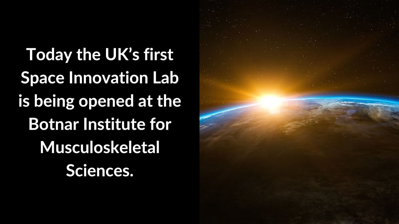 Ageing Beyond Earth - the UK's first Space Innovation Lab - YouTube