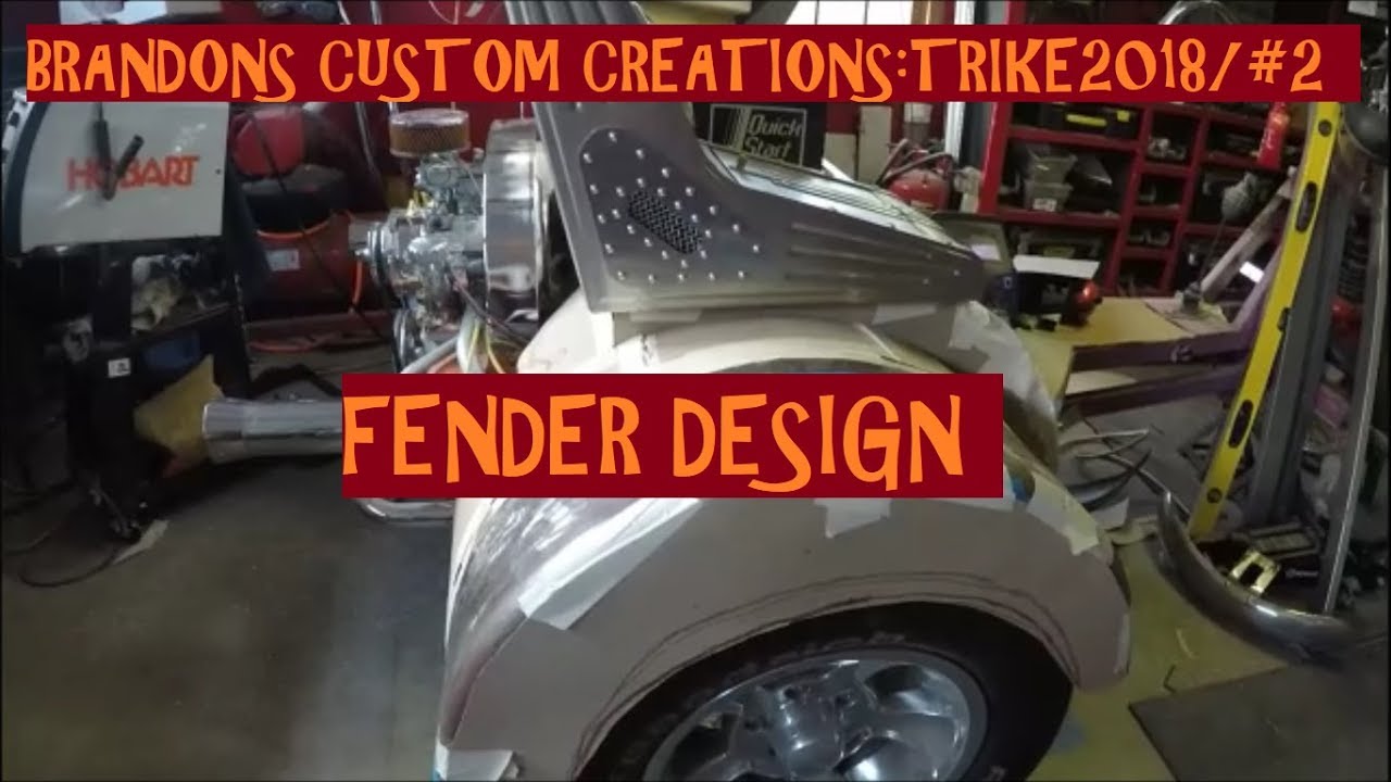 TRIKE BUILD: FENDER MOUNTING DESIGN - YouTube