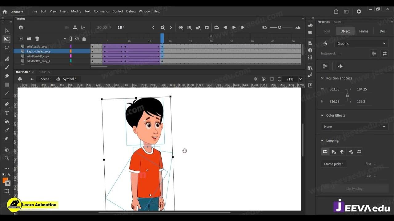 How To Learn 2D Animation Step By Step | Cartoon character Animation | @LearnAnimationHindi ...