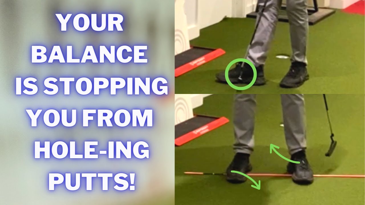 WEIGHT DISTRIBUTION DURING YOUR PUTTING STROKE! - YouTube