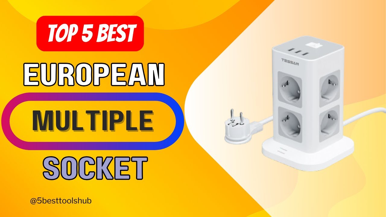 European Multiple Socket | Top 5 Best EU Multiple Socket 2025 - YouTube