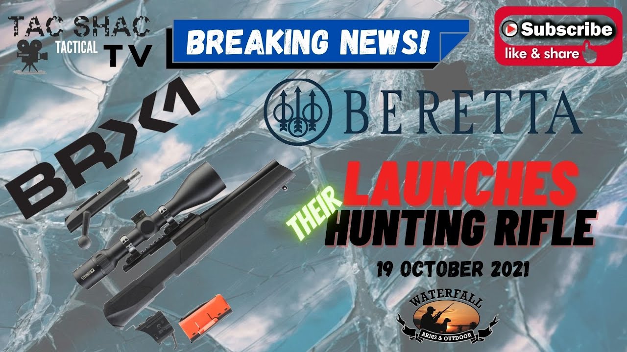 BERETTA BRX 1 HUNTING RIFLE LAUNCH - YouTube
