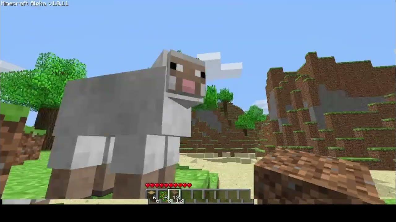 minecraft alpha - YouTube