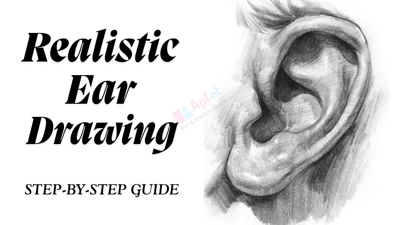 How to Sketch Ears Easily | Simple Techniques for Realism - YouTube