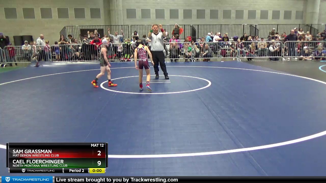 Intermediate 59 Sam Grassman Mat Demon Wrestling Club Vs Cael ...