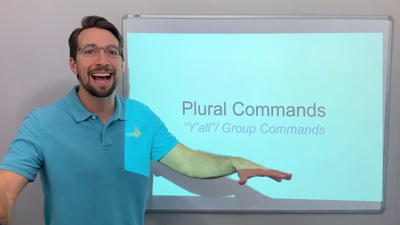 Commands - Plural Commands - YouTube
