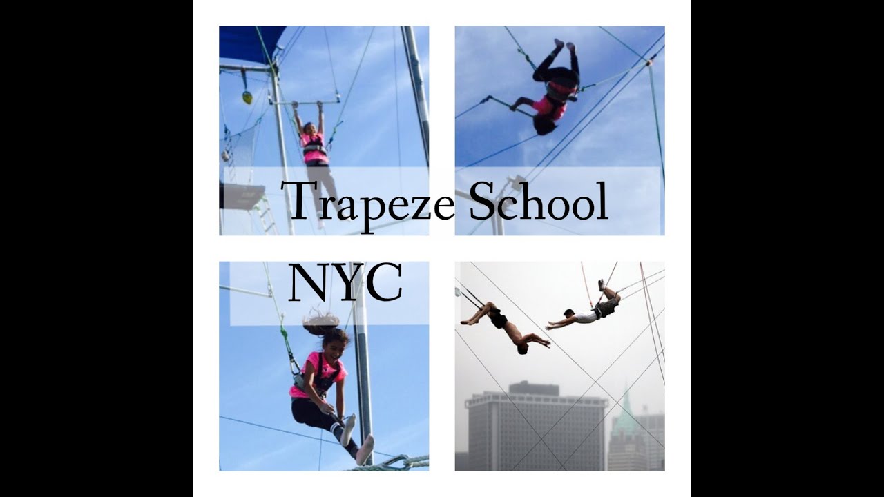 Trapeze School NYC: A Shot With GoPro - YouTube