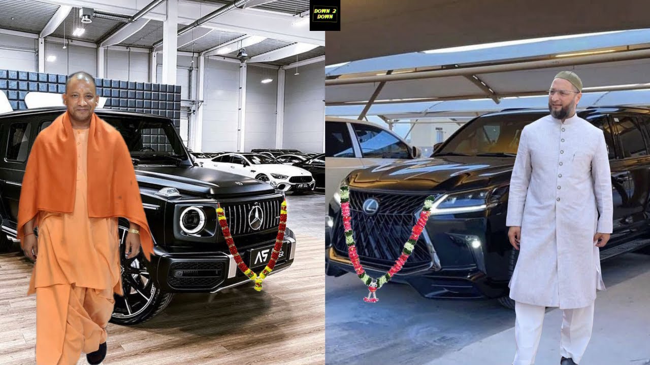 Asaduddin Owaisi Car VS Yogi Adityanath New Car Collection 2023 | Yogi ...