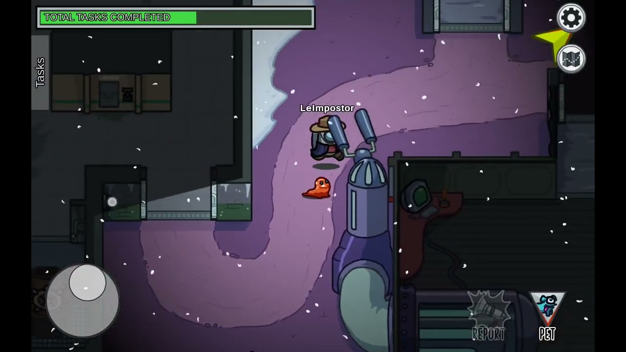 Completing all tasks in the Polus map in Among Us! - YouTube