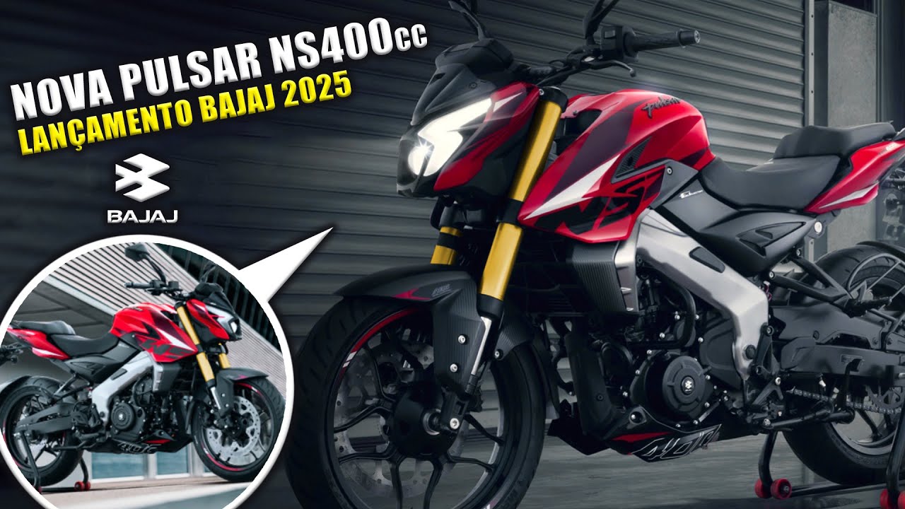 NOVA PULSAR NS400cc 2025 - LANÇAMENTO BAJAJ - YouTube