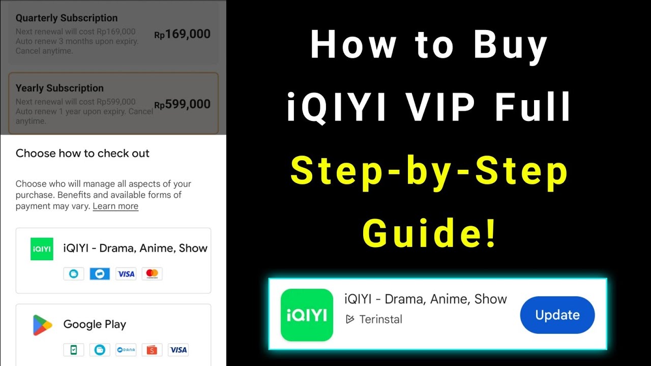 How to Pay Iqiyi Vip | How to Subscribe Iqiyi Vip - YouTube