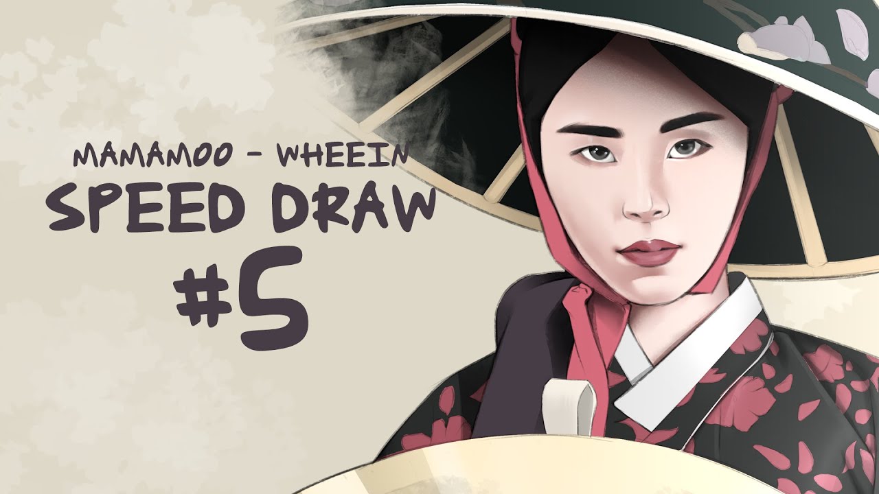 FANART | DRAWING MAMAMOO WHEEIN - SPEED DRAW #5 - YouTube