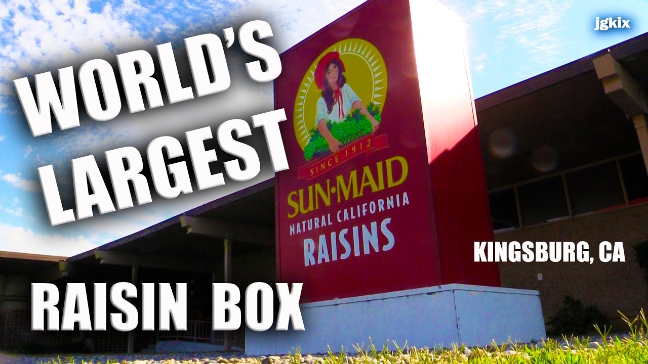 World's Largest Raisin Box - YouTube