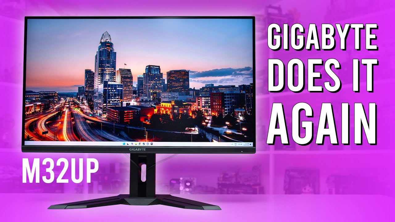 best-value-32-inch-4k-gaming-monitor-gigabyte-m32up-review-youtube