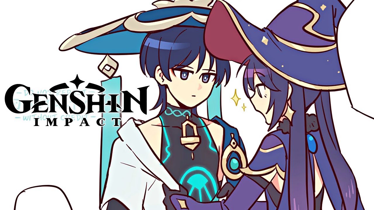 Wanderer y Mona [Genshin Impact] | Comic Dub Latino - YouTube