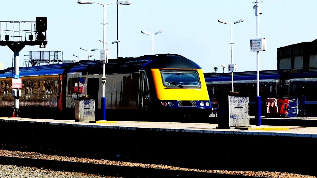 Trains at Inverness Featuring ScotRail HST 22nd April 2019 - YouTube