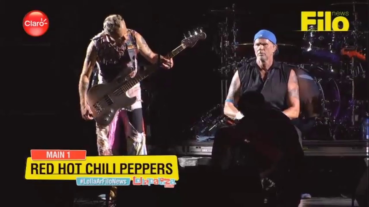 Jam If Red Hot Chili Peppers Live At Lollapalooza Argentina 16032018 Youtube