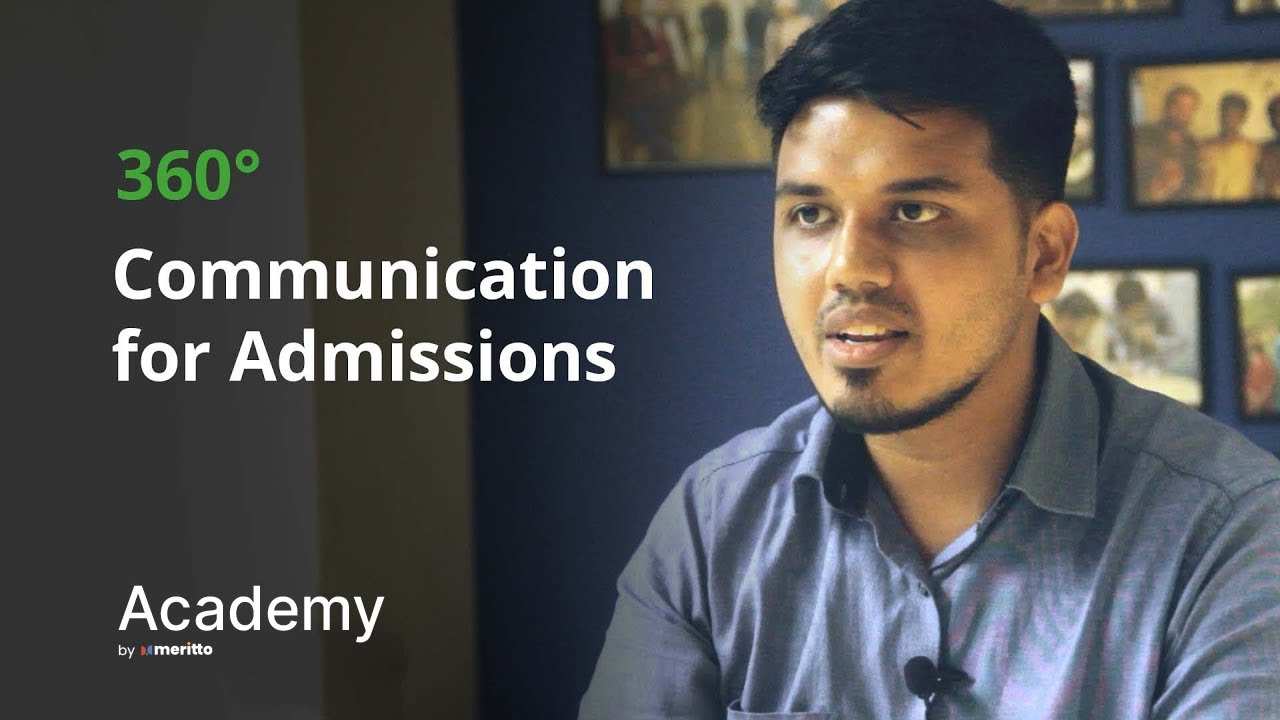 360° Communication for Admissions, simply explained - YouTube