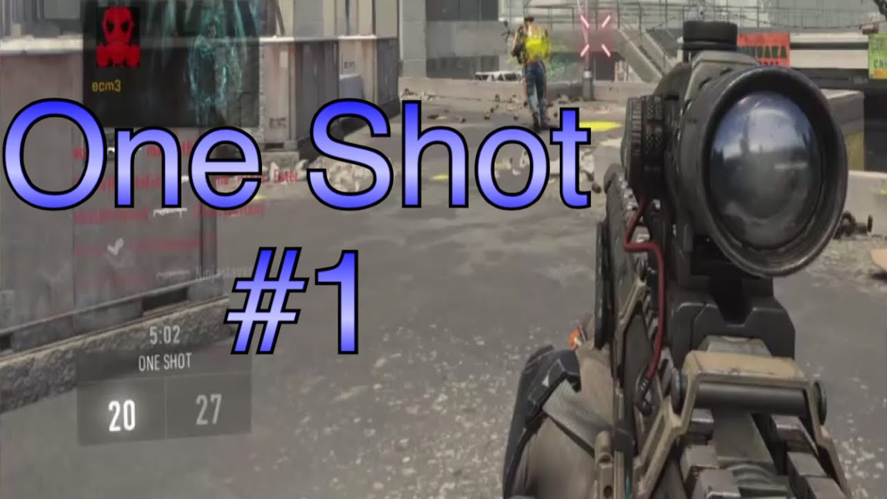 One Shot #1 -Live Commentary (Call Of Duty: Advanced Warfare) - YouTube