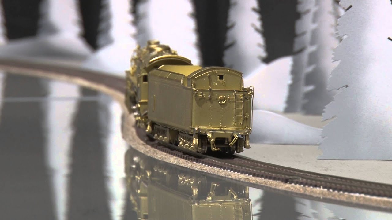 061498-HO Brass Model Train - Key Imports NP Timken 4-8-4 Four Aces ...