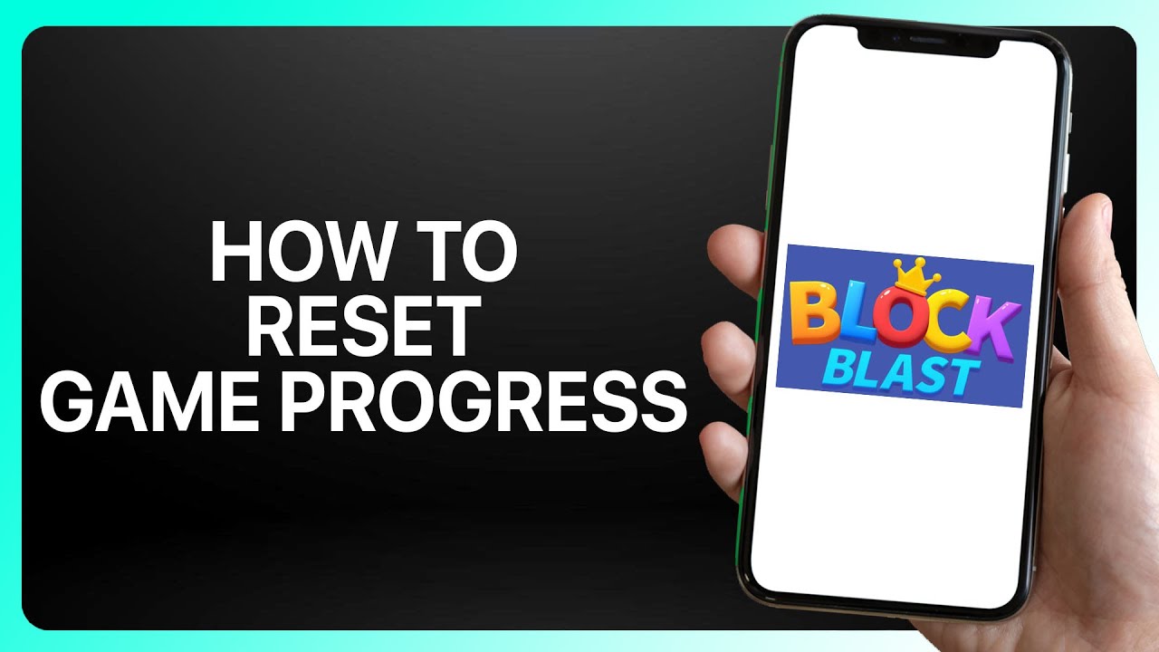 How To Reset Game Progress in Block Blast Tutorial - YouTube