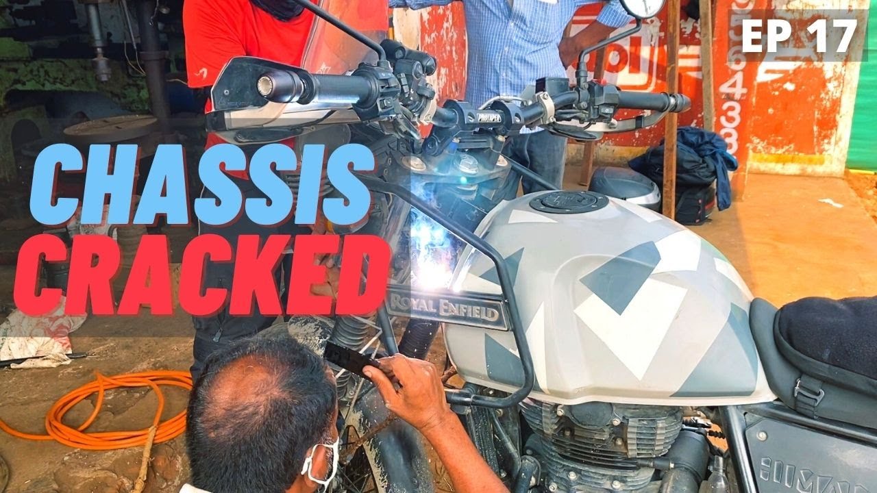 Himalayan Frame Broke on the Last Day - YouTube