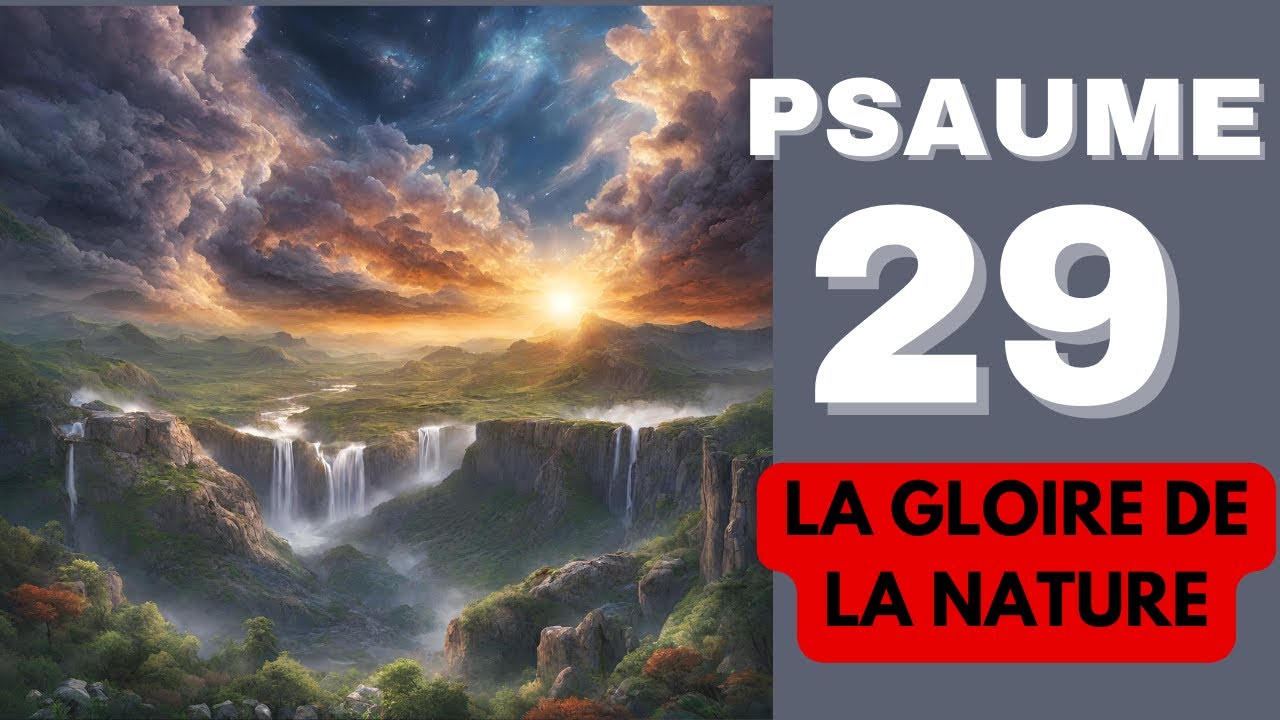 PSAUME 29 | LA GLOIRE DE LA NATURE - PRIÈRE - YouTube