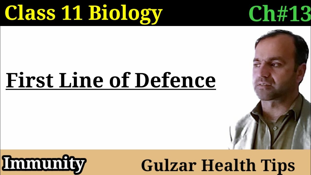 First line of defence(Immunity) | Immunity | class 11th Biology. - YouTube