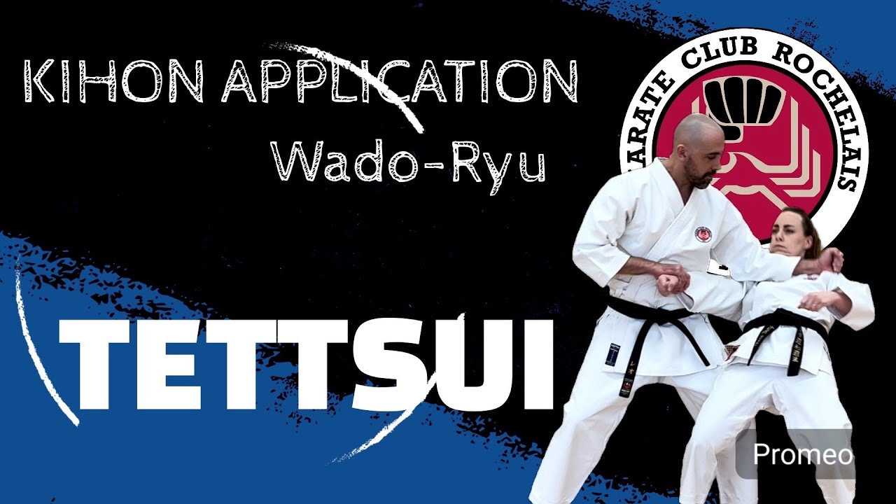 Tettsui - Kihon application - Karaté Wado Ryu - YouTube