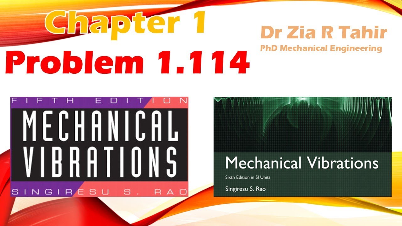 Mechanical Vibrations SS Rao Problem 1.114 - YouTube