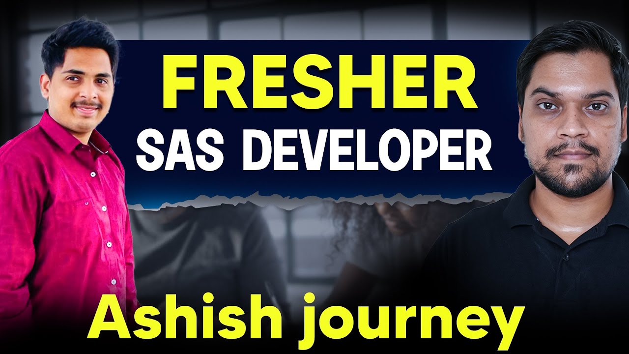 How Ashish got job as SAS Developer | Mechanical to IT journey - YouTube
