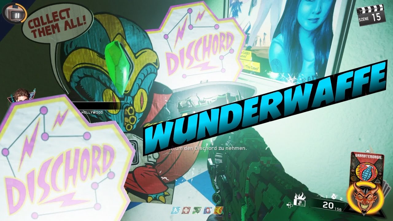 WUNDERWAFFE / DISCHORD BAUEN - ALLE TEILE ZOMBIES IN SPACELAND ...