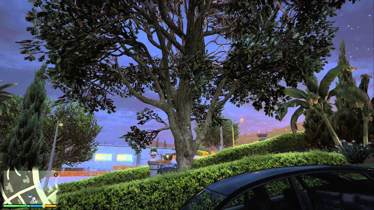 GTA V (PS4) - 1.05 Update Trees Moving Again! (1080p) - YouTube