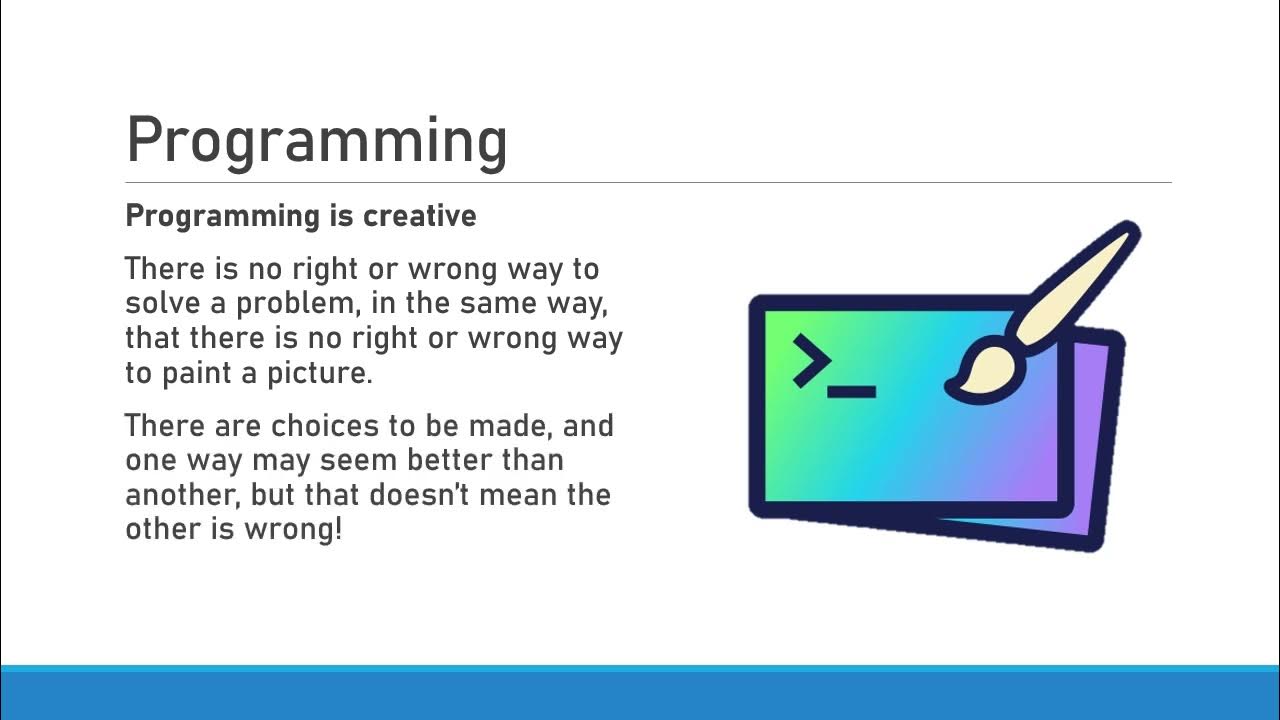 Algorithms L1 The three programming constructs - YouTube