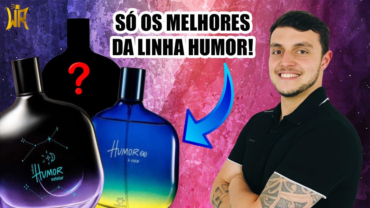 TOP 5 - OS MELHORES PERFUMES DA LINHA HUMOR! - YouTube