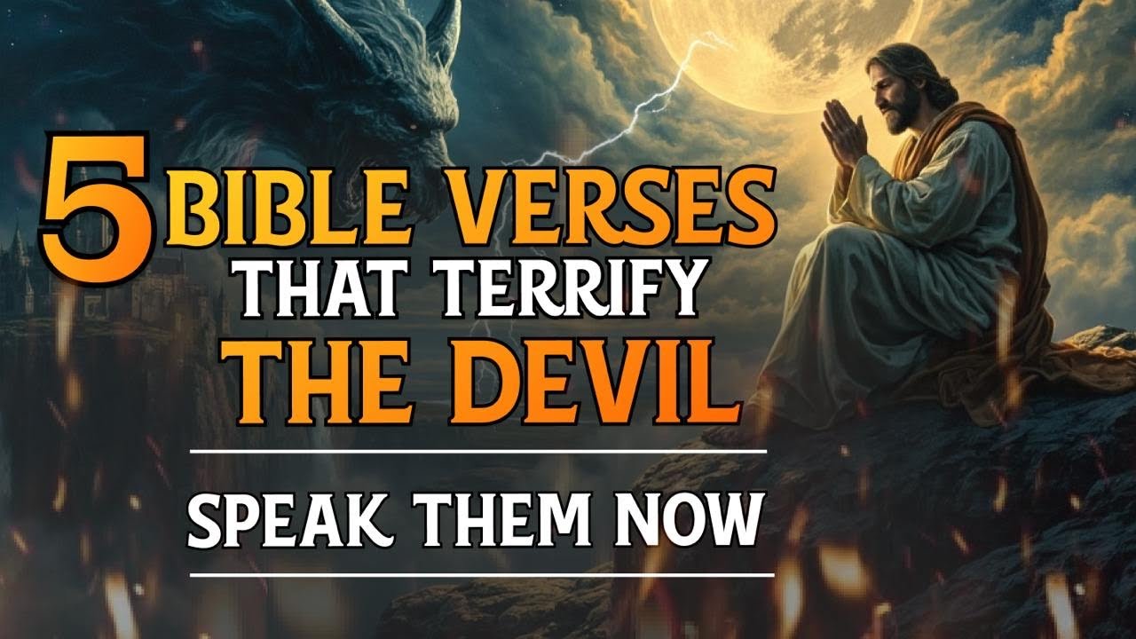 🔥5 Bible Verses That Terrify the Devil – And You Must Declare Them ...